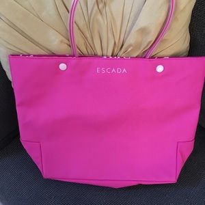 Escada Bags | 5xhp Woven Leather Tote Xtra Information | Poshmark
